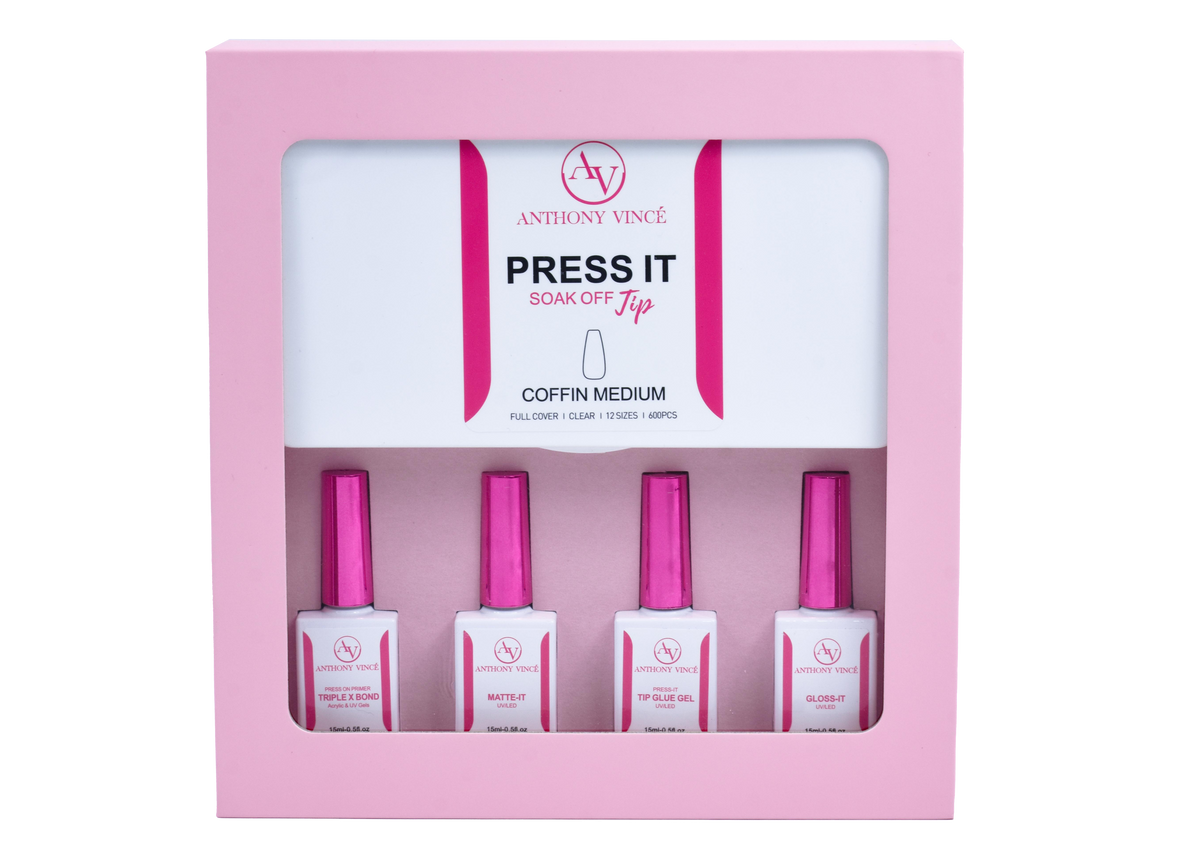AV Press-on Gel Tip Kit – Anthony Vincé Shop