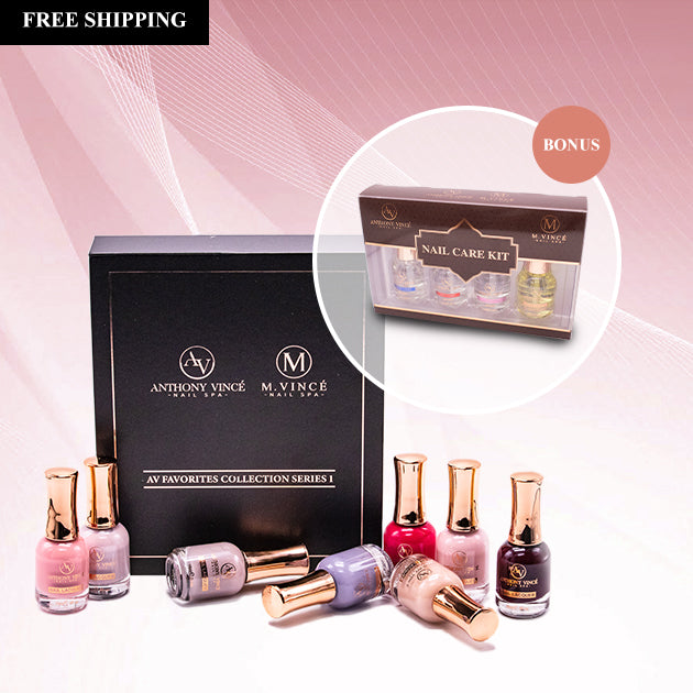 AV Favorite Collection Series I BONUS AV Nail Care Kit – Anthony Vincé Shop