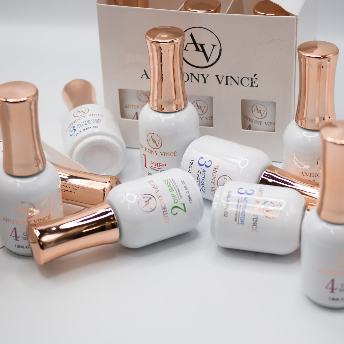 Dip Solution Combination Step 1 - Step 6 – Anthony Vincé Shop